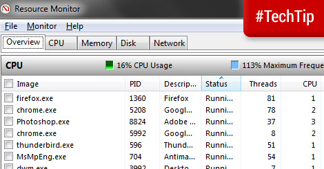 Tech Tip: Monitor System Resources - SeizerStyle Designs Blog